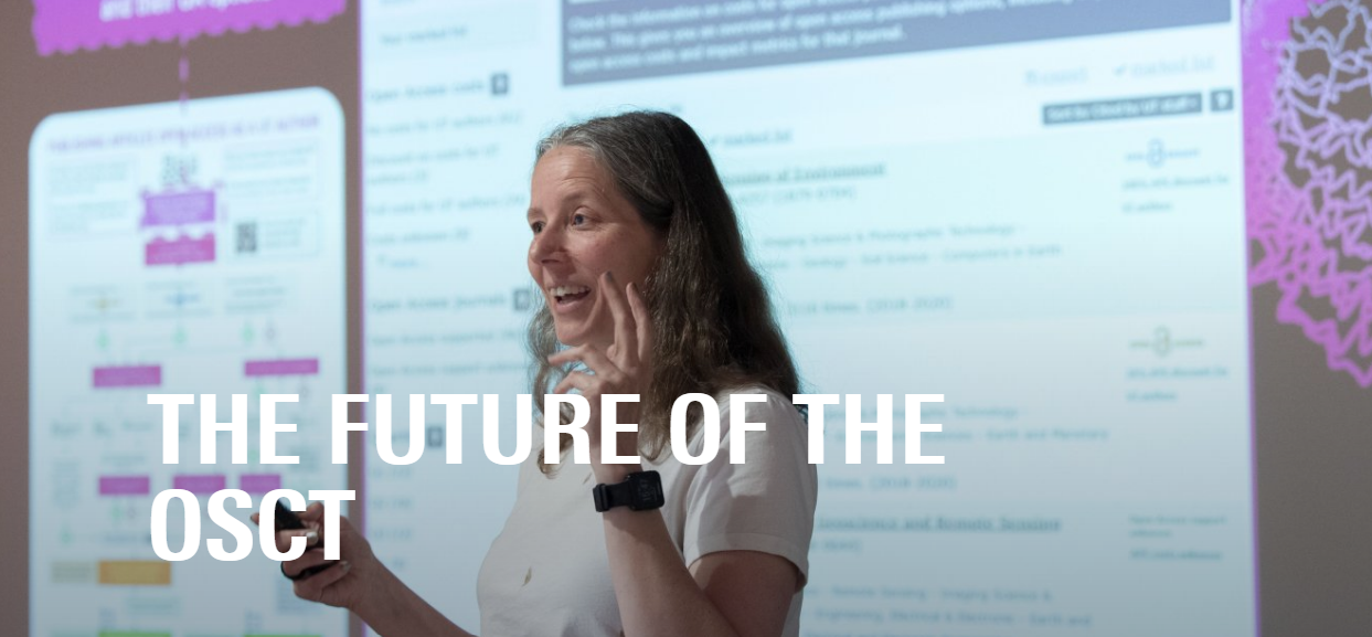 THE FUTURE OF THE Open Science Community Twente (OSCT) – 4TU.ResearchData